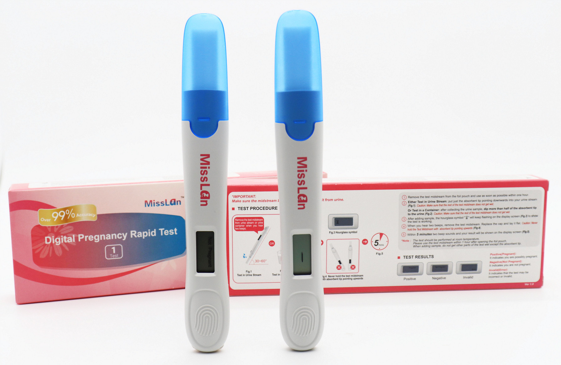 One Step Hcg Pregnancy Test Midstream For Accurate Test