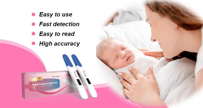 ISO13485 Medical Pregnancy One Step Hcg Test Rapid Self Test Kit By Lay ...