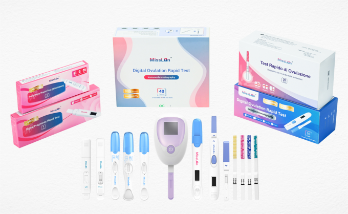 BRC 25 MIU/Ml Quick Pregnancy Test Kit Built In Battery
